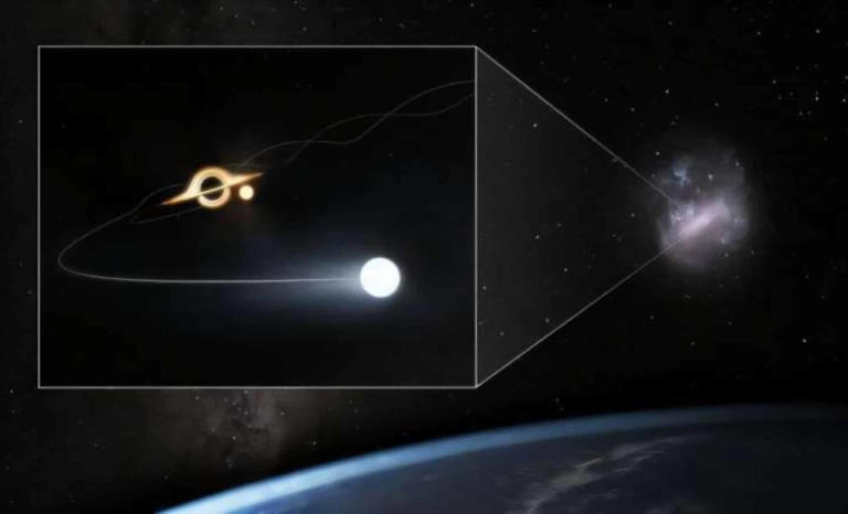 Astronomers Just Found a Hidden Supermassive Black Hole Right Next Door