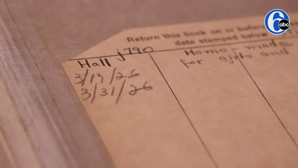 Watch: Overdue book returned to New Jersey library after 99 years