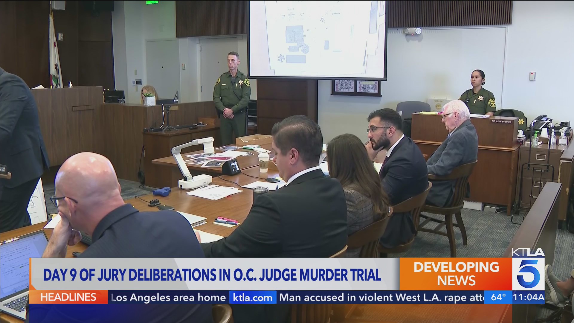 Mistrial declared in Orange County judge's murder case