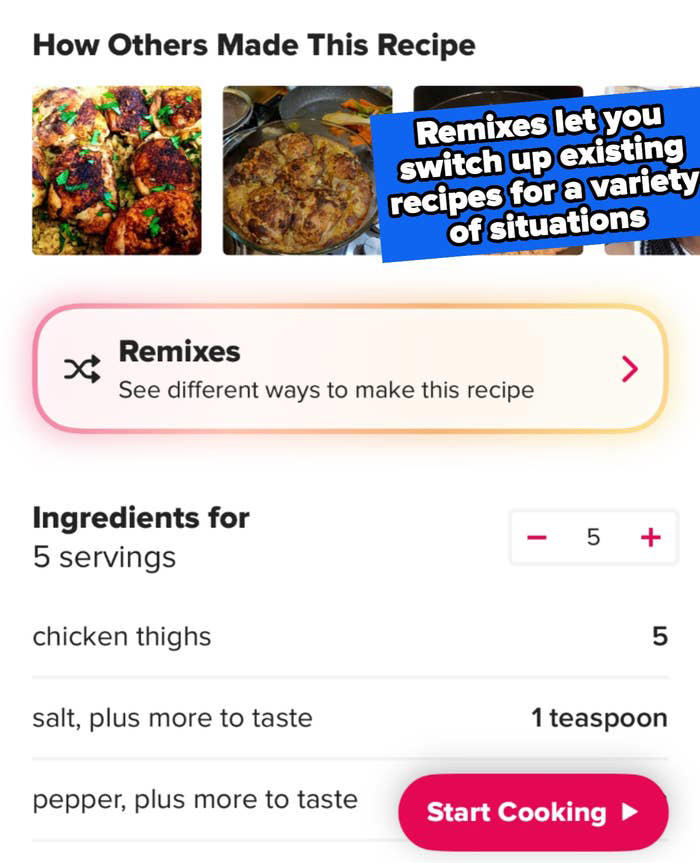 This New App Feature Lets You Customize Any Tasty Recipe To Be Easier Or More Nutritious. Here's ...