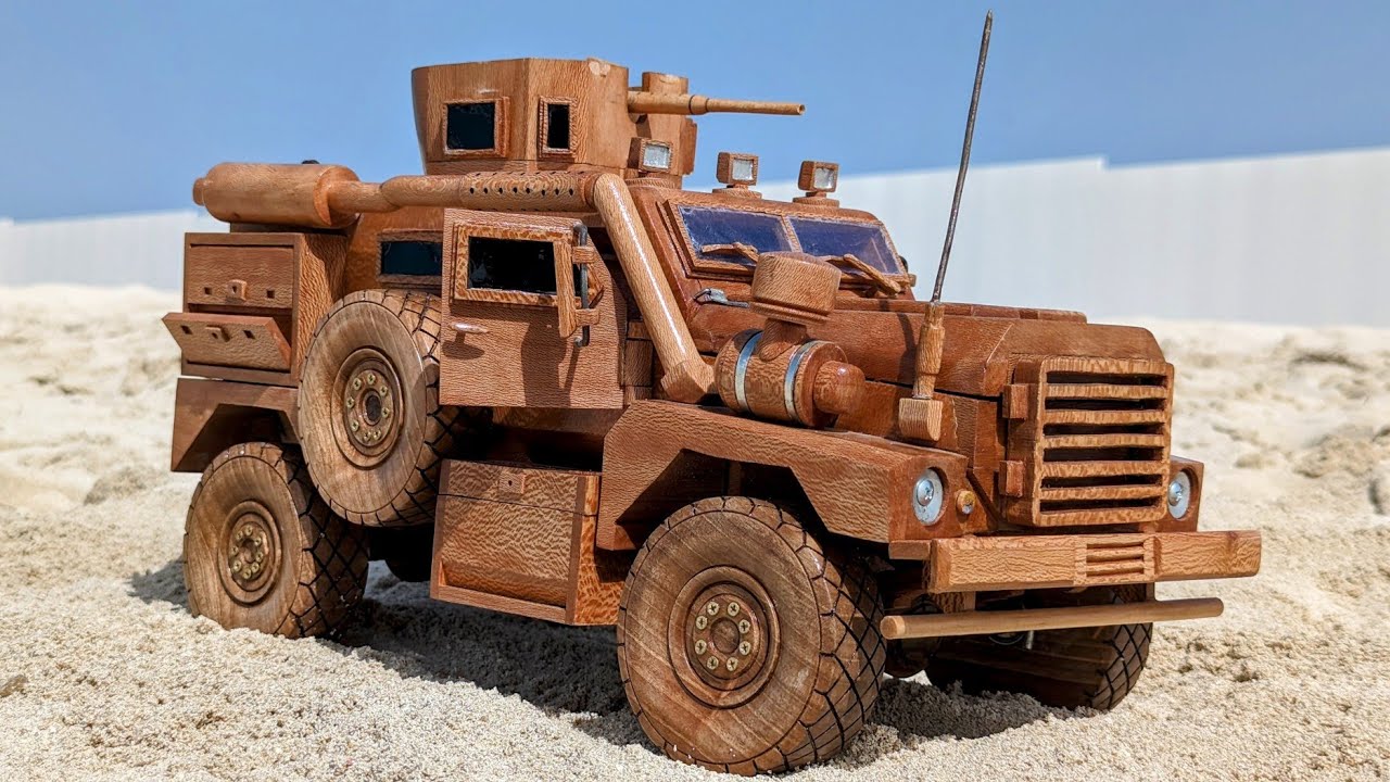 Wood Car - Cougar American heavy armored vehicle of the MRAP class ...