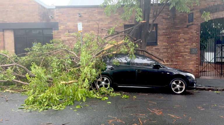 Rare cyclone batters Brisbane and Australia’s Gold Coast