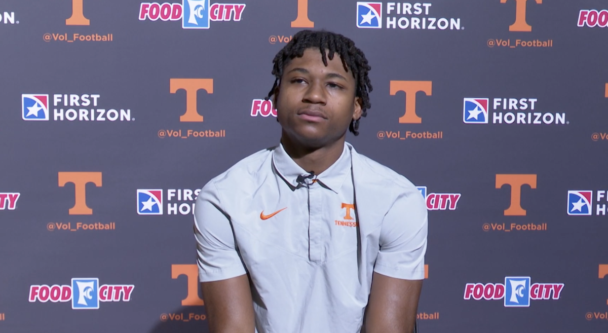 Vols true freshman makes bold statement during first media session at ...