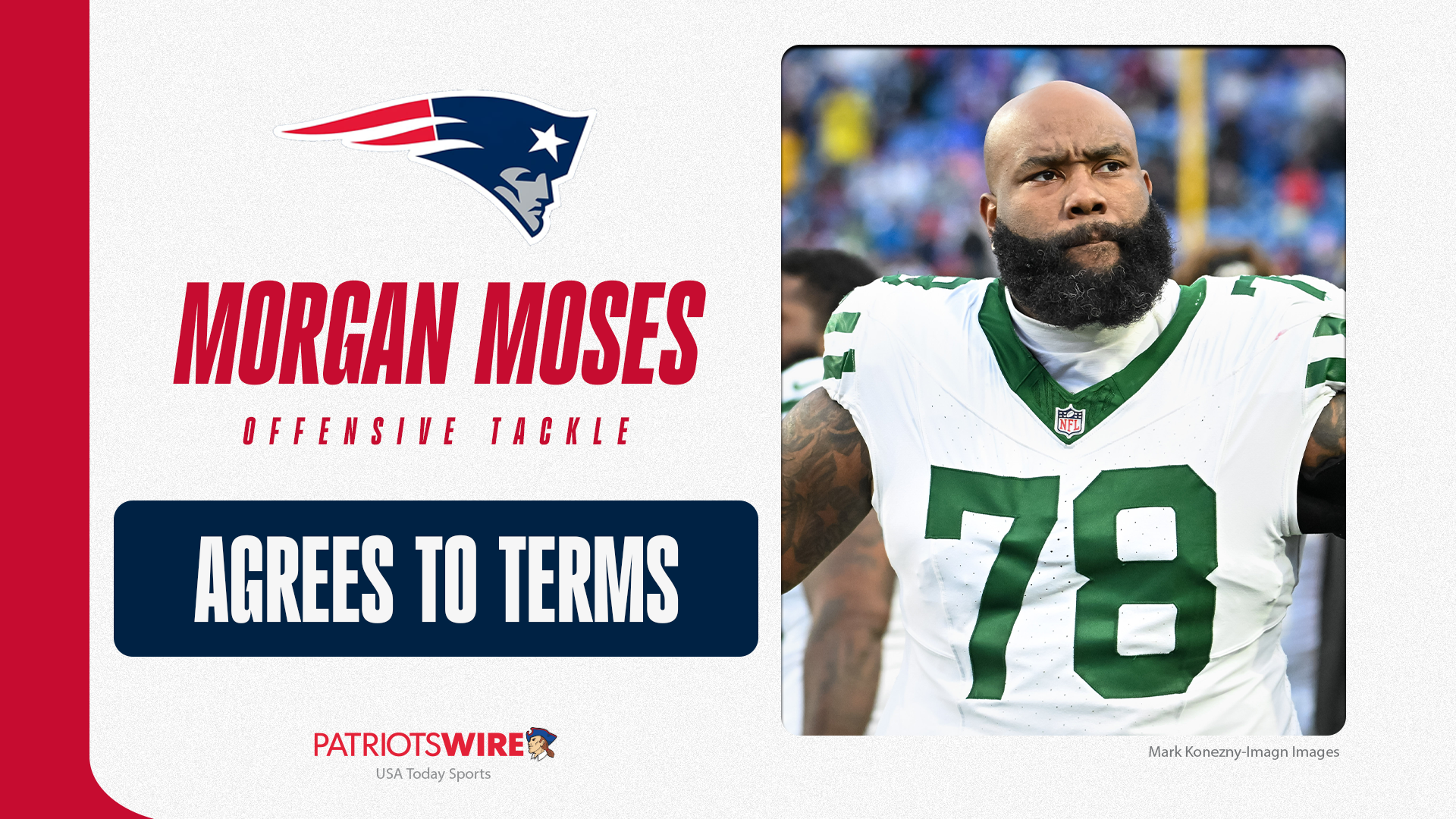 Report: Patriots agree to deal with former rival OT