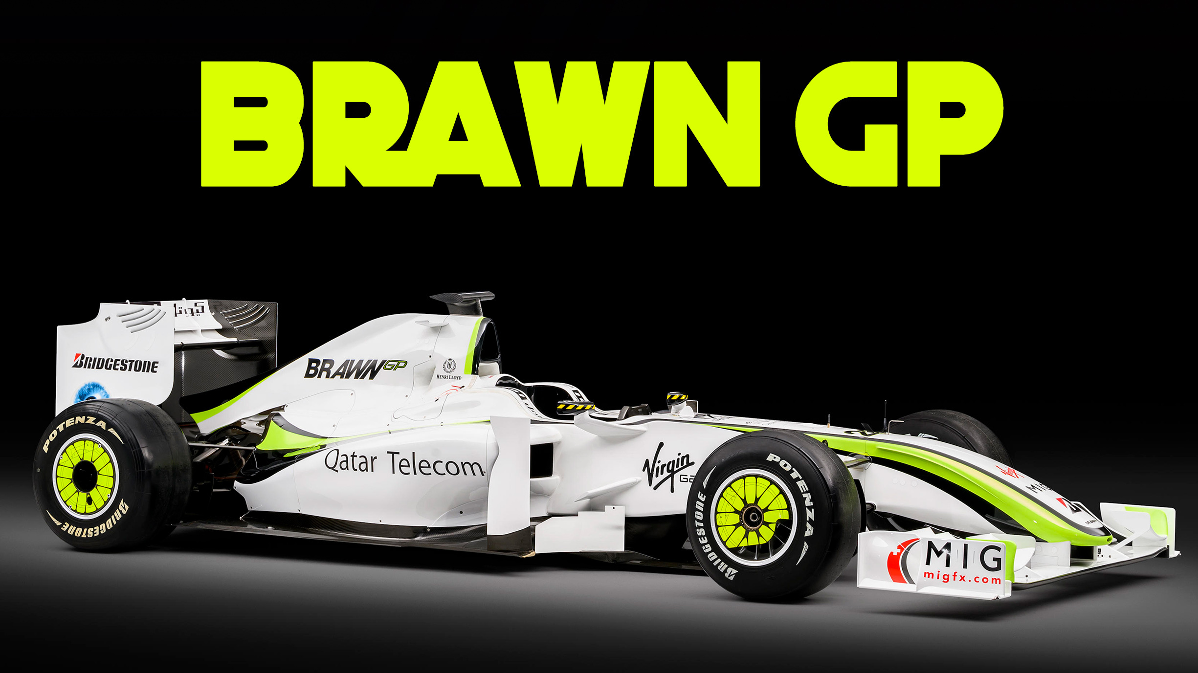 Own A Piece Of F1’s Greatest Fairy-Tale: Brawn GP’s 2009 Car