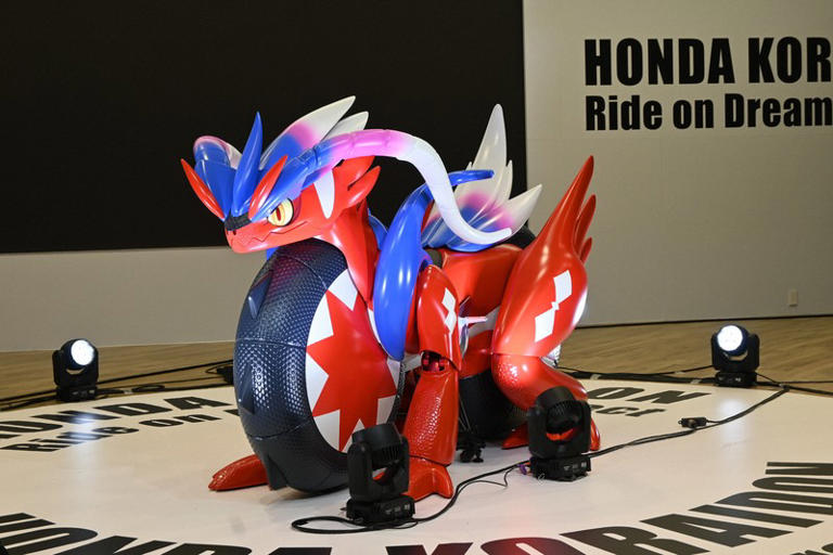 Honda creates Pokemon-themed vehicle, following Toyota's lead