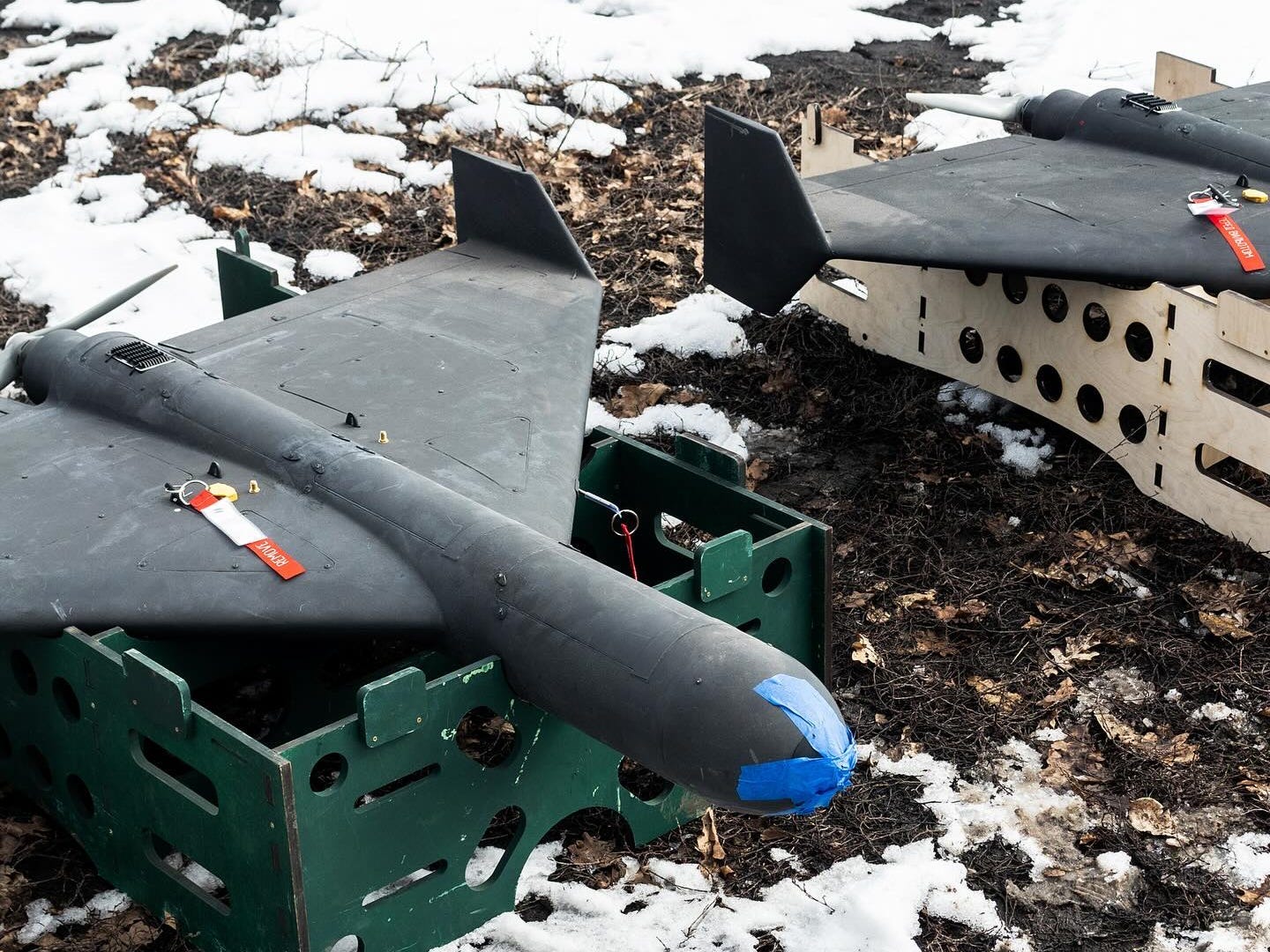 Ukraine's Azov fighters have a new homemade Shahed-like drone they say ...