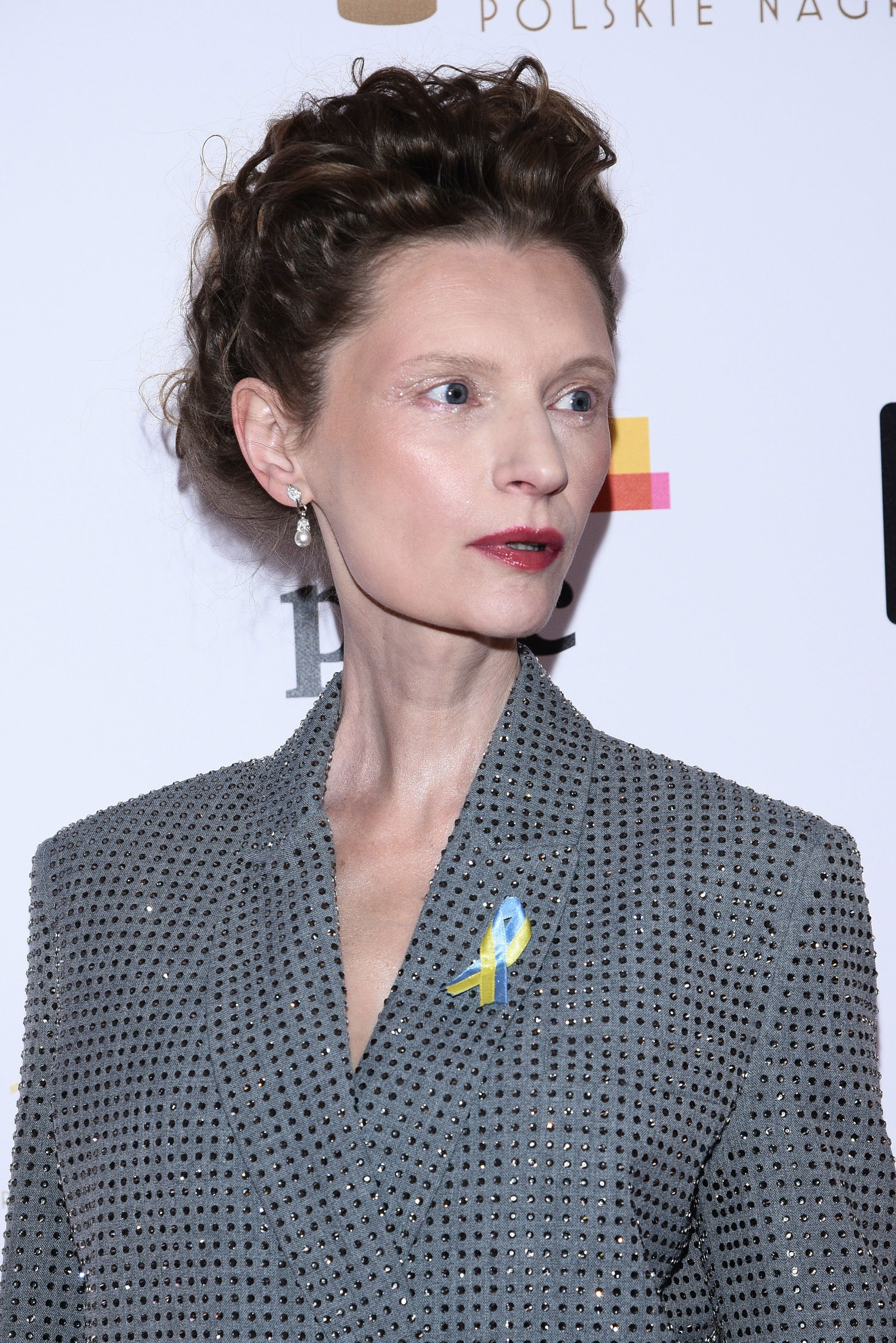 Dawno niewidziana Agata Buzek na Orły nie przyszła sama. Niecodzienne ...