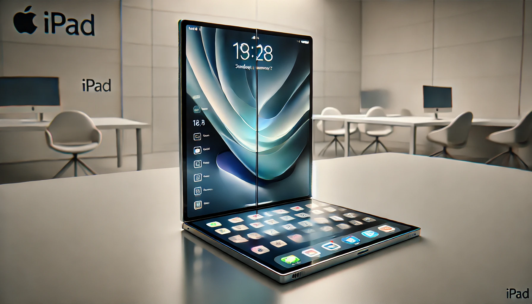 Apple reportedly has an 18.8-inch foldable iPad prototype with under ...