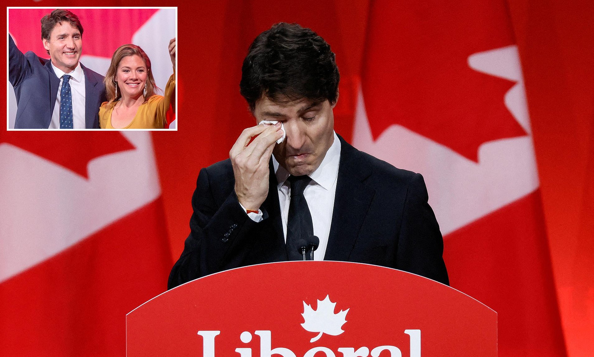 Justin Trudeau's ex-wife Sophie's comments as he leaves office