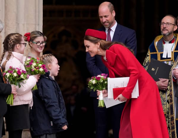 Kate and William among royals at service as Commonwealth’s ‘powerful ...