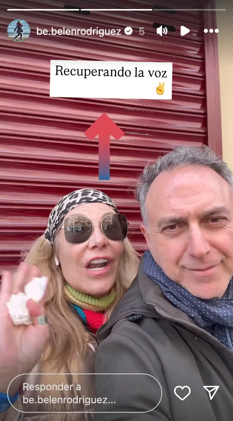 Belén Rodríguez da la última actualización sobre su estado de salud tras finalizar la ...