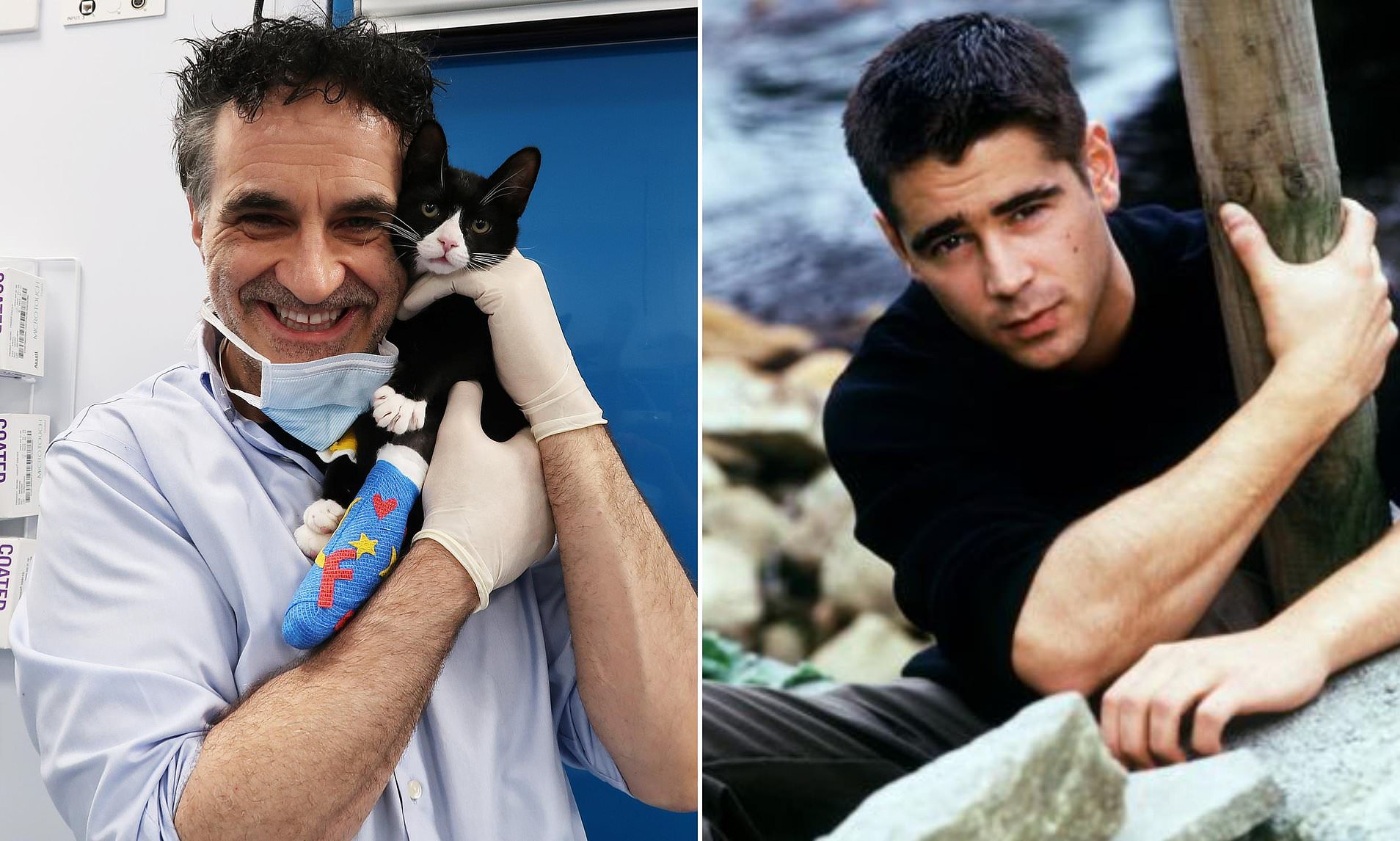Supervet Noel Fitzpatrick reveals role lost to a young Colin Farrell
