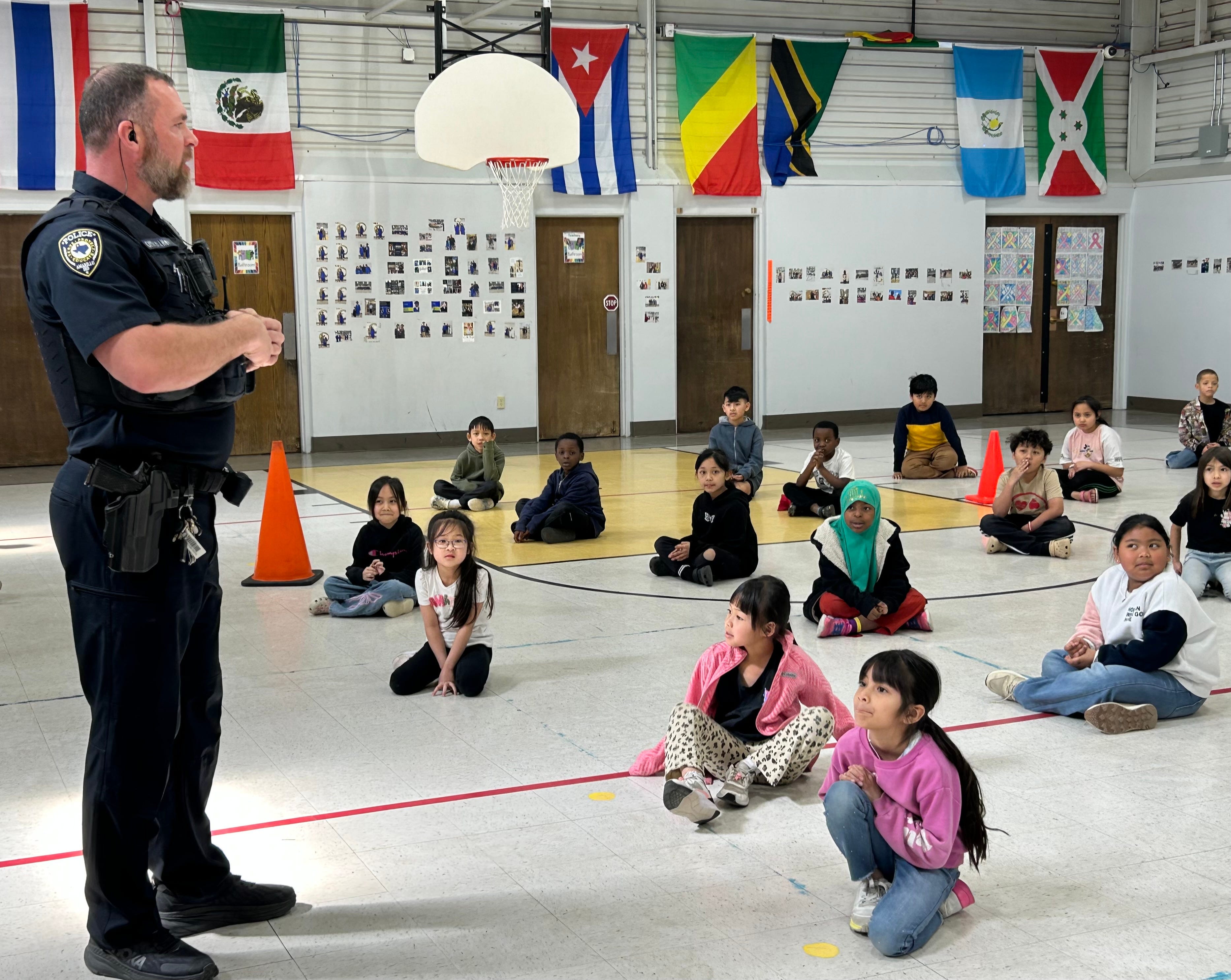 Bicycles built by students bring smiles to Eastridge second-graders