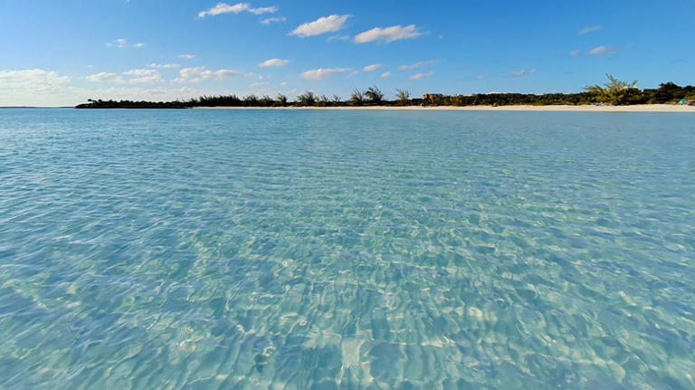 Calm, Clear, Shallow Waters Make This Turks And Caicos Beach An Idyllic ...