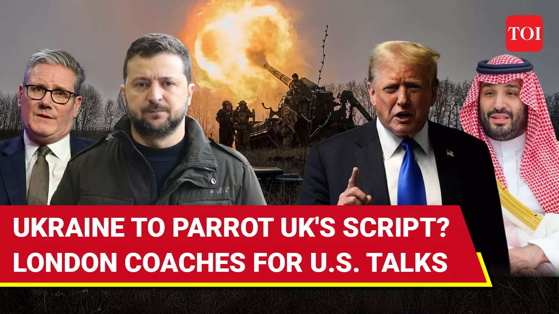 'Puppet' Zelensky To Parrot UK's Script In Saudi? Starmer Comes To ...