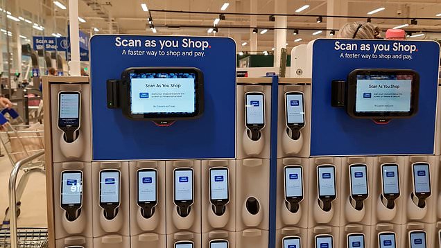 Tesco trials 'scan as you go' giant trolley scales to combat theft