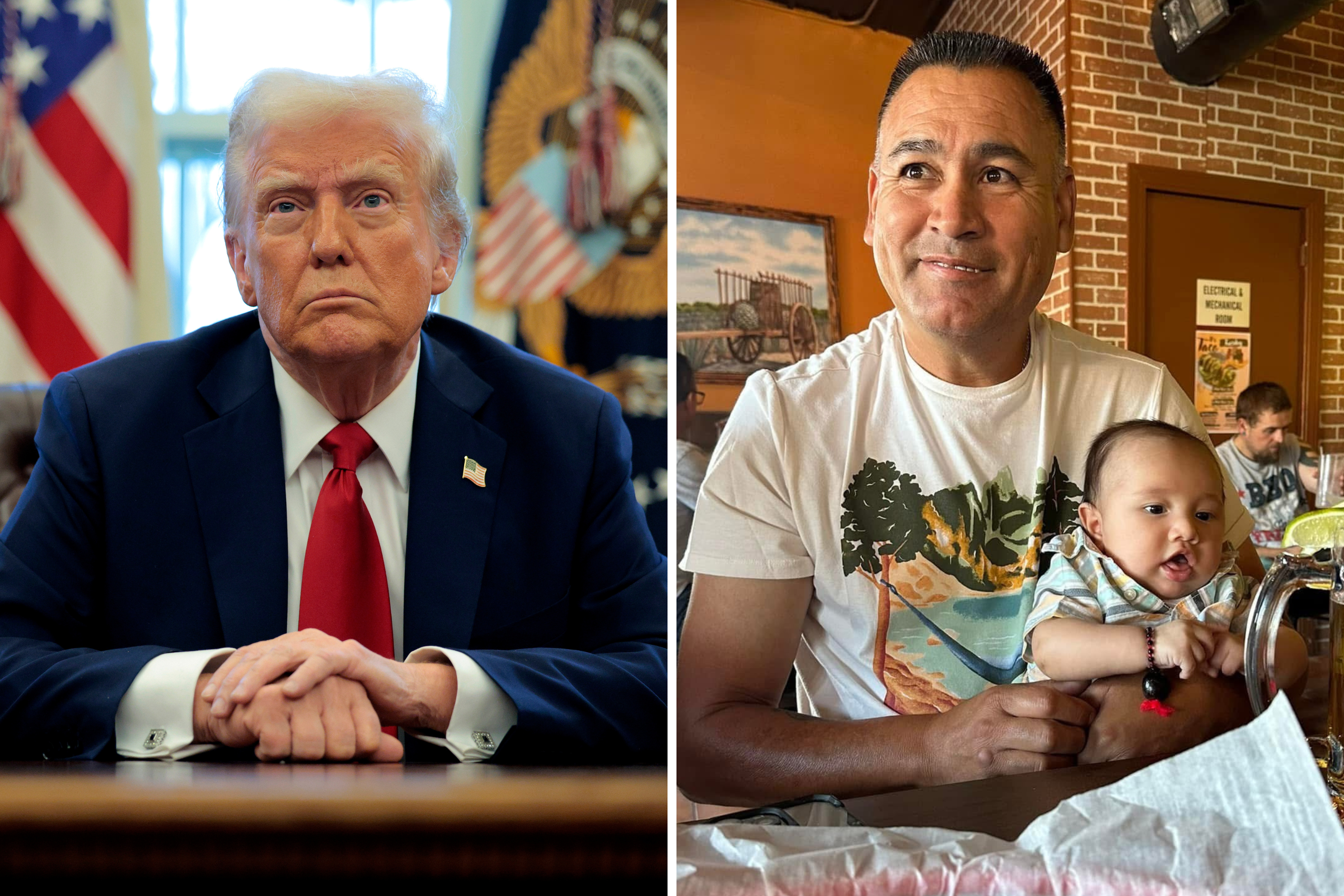 Son Calls Out Donald Trump After Father's ICE Arrest Outside School