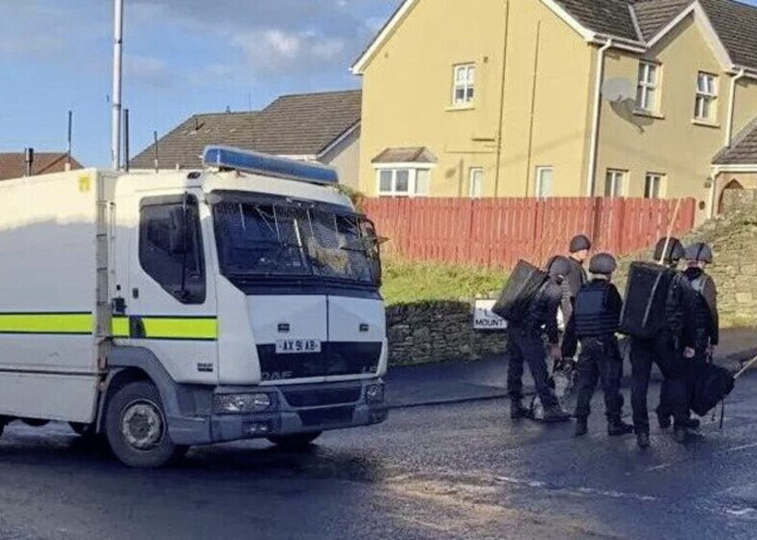 DNA of man ‘all over the device’ used in pre-planned attack on police ...