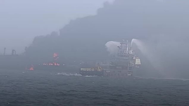 One person in hospital after 36 mariners rescued in North Sea oil ...