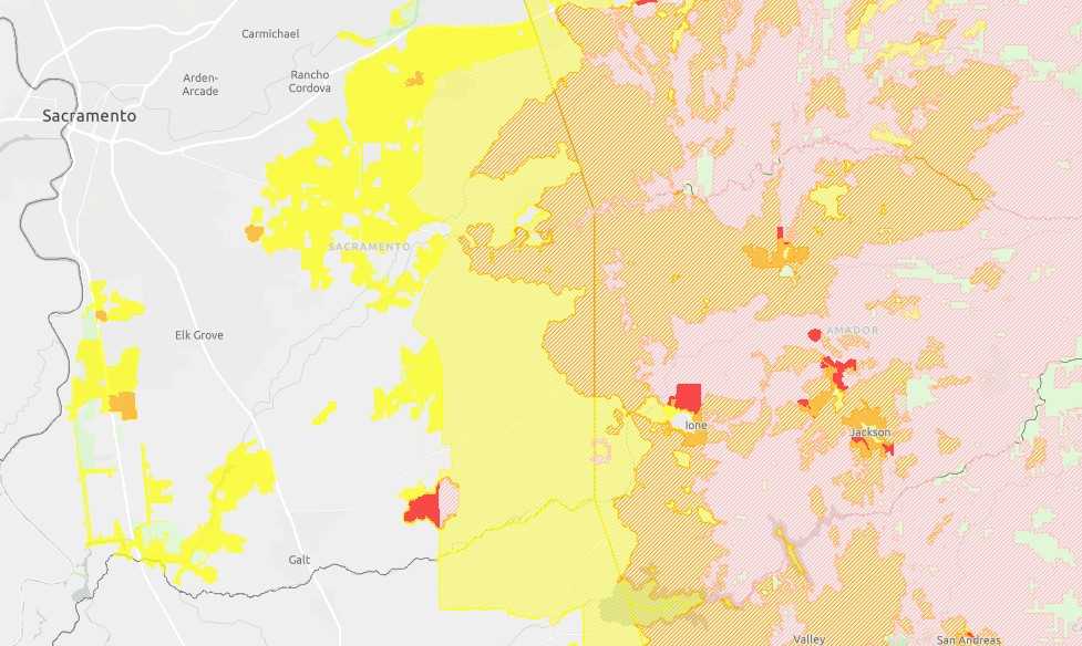 California Fire Hazard Severity maps released for 3rd phase, counties ...