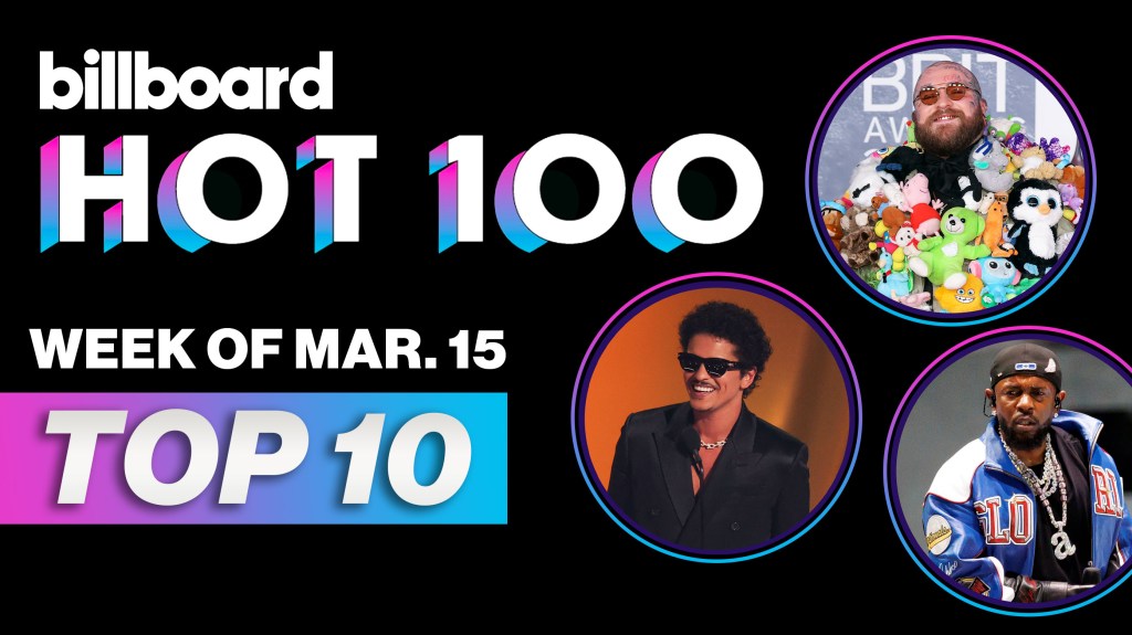 Billboard Hot 100 Top 10 Countdown for March 15, 2025 | Billboard News