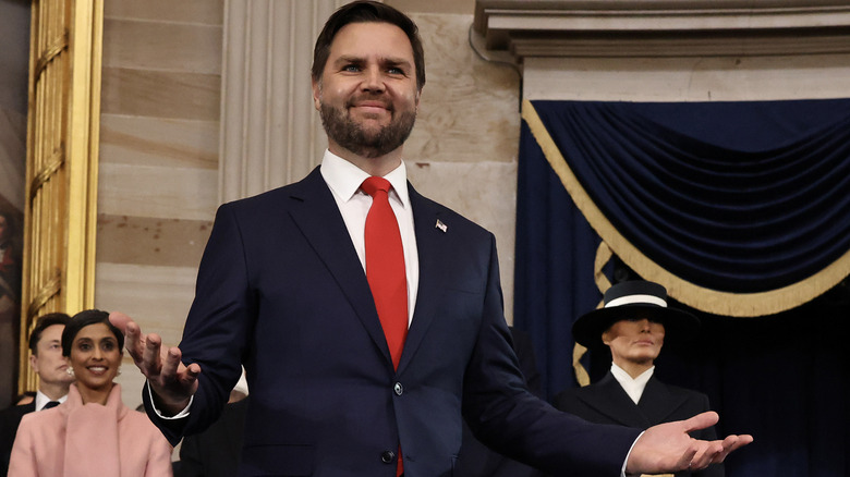 JD Vance's Eyeliner Has Sparked A Glam Trend (& We Know Trump Is Jealous)