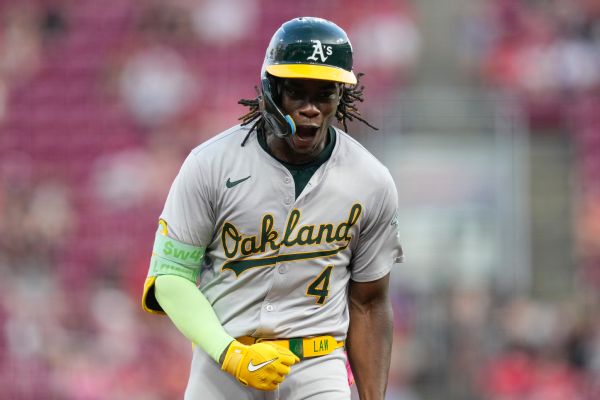 Lawrence Butler on signing long-term deal with A's - 'It's amazing'