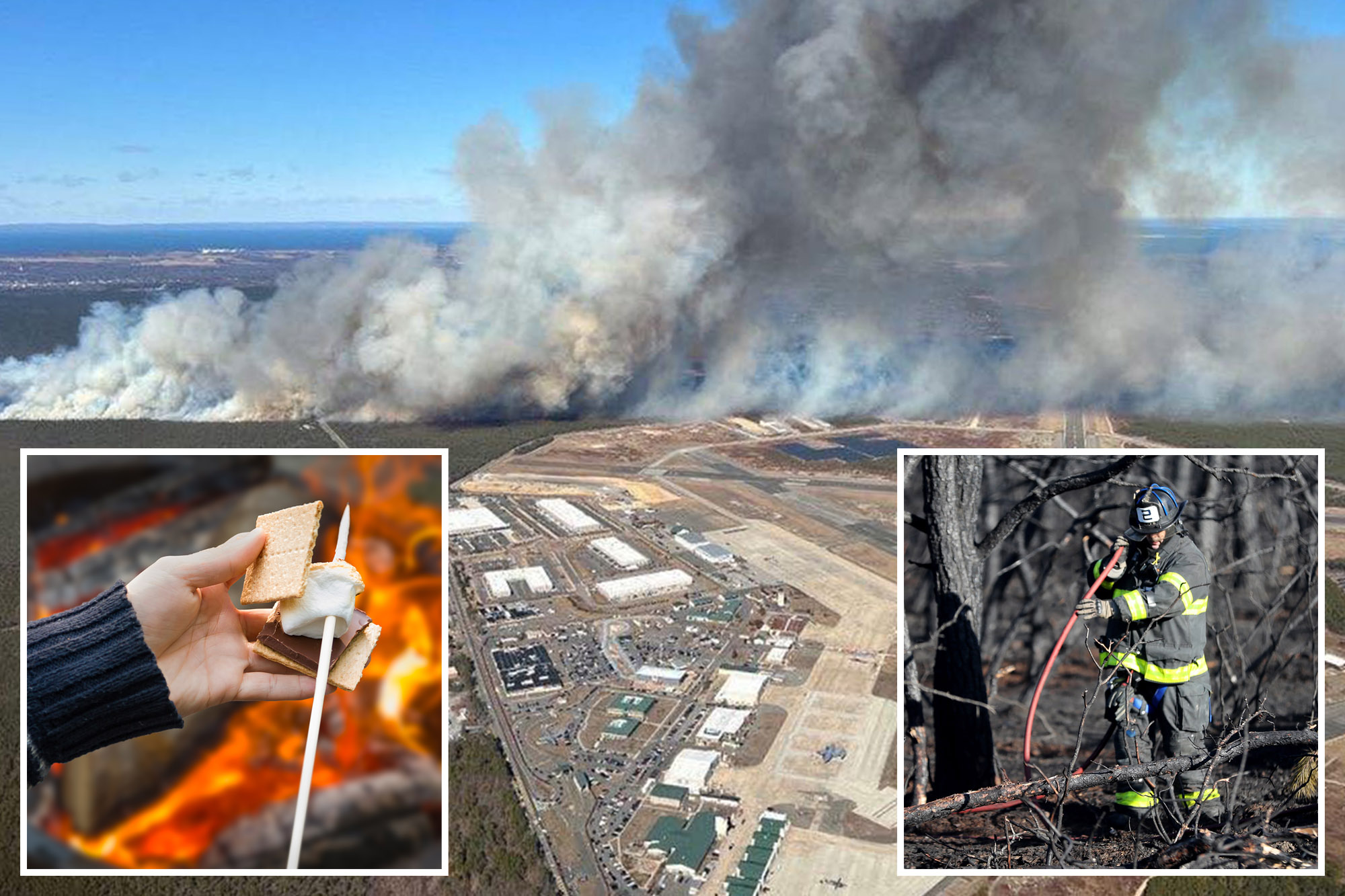 Massive Long Island brush fires likely caused by someone trying to cook ...