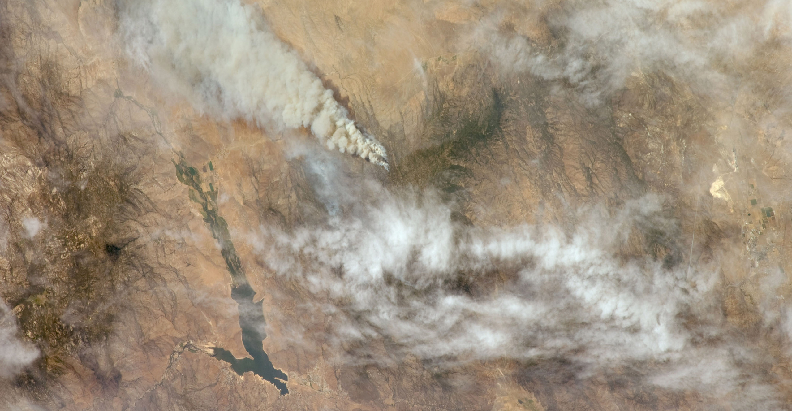 9/11 and other historical events captured from outer space