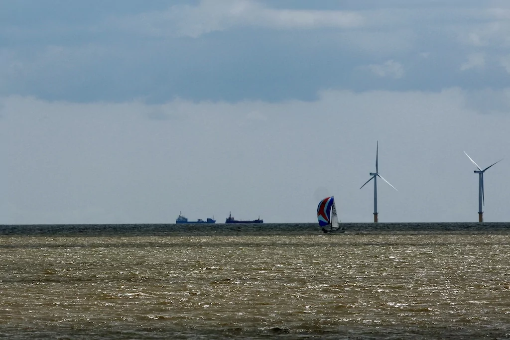 Crews safe in fiery North Sea collision between vessels