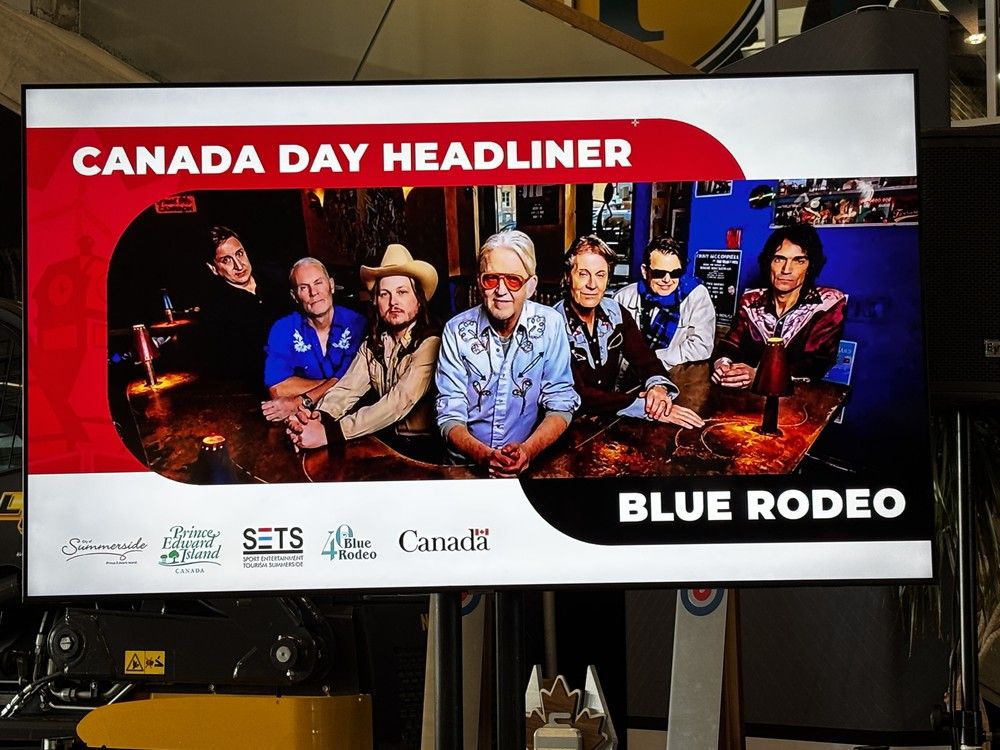 Blue Rodeo to perform free Summerside concert on Canada Day