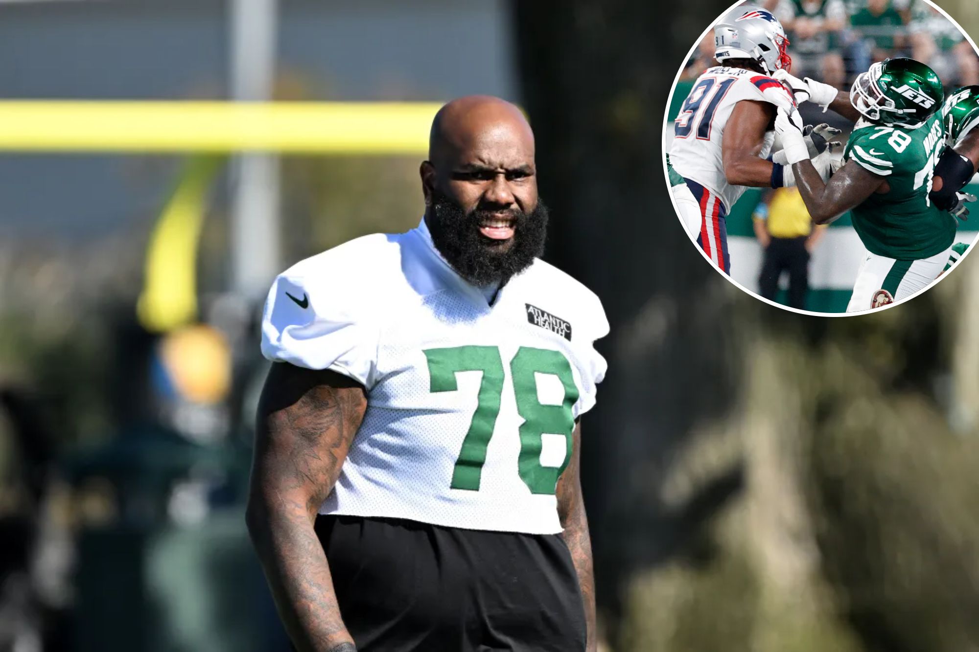 Jets have new hole up front as Morgan Moses signs with Patriots in NFL ...
