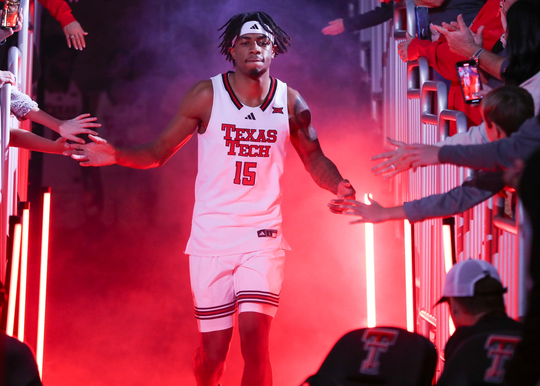 Texas Tech basketball's JT Toppin named Big 12 player, newcomer of the year