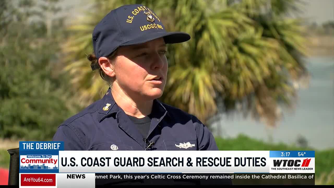 Master Chief Kelly Bennett discusses U.S. Coast Guard search and rescue ...