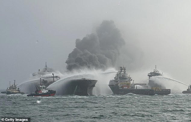 One person still missing after ship explosion, vessel owner confirms
