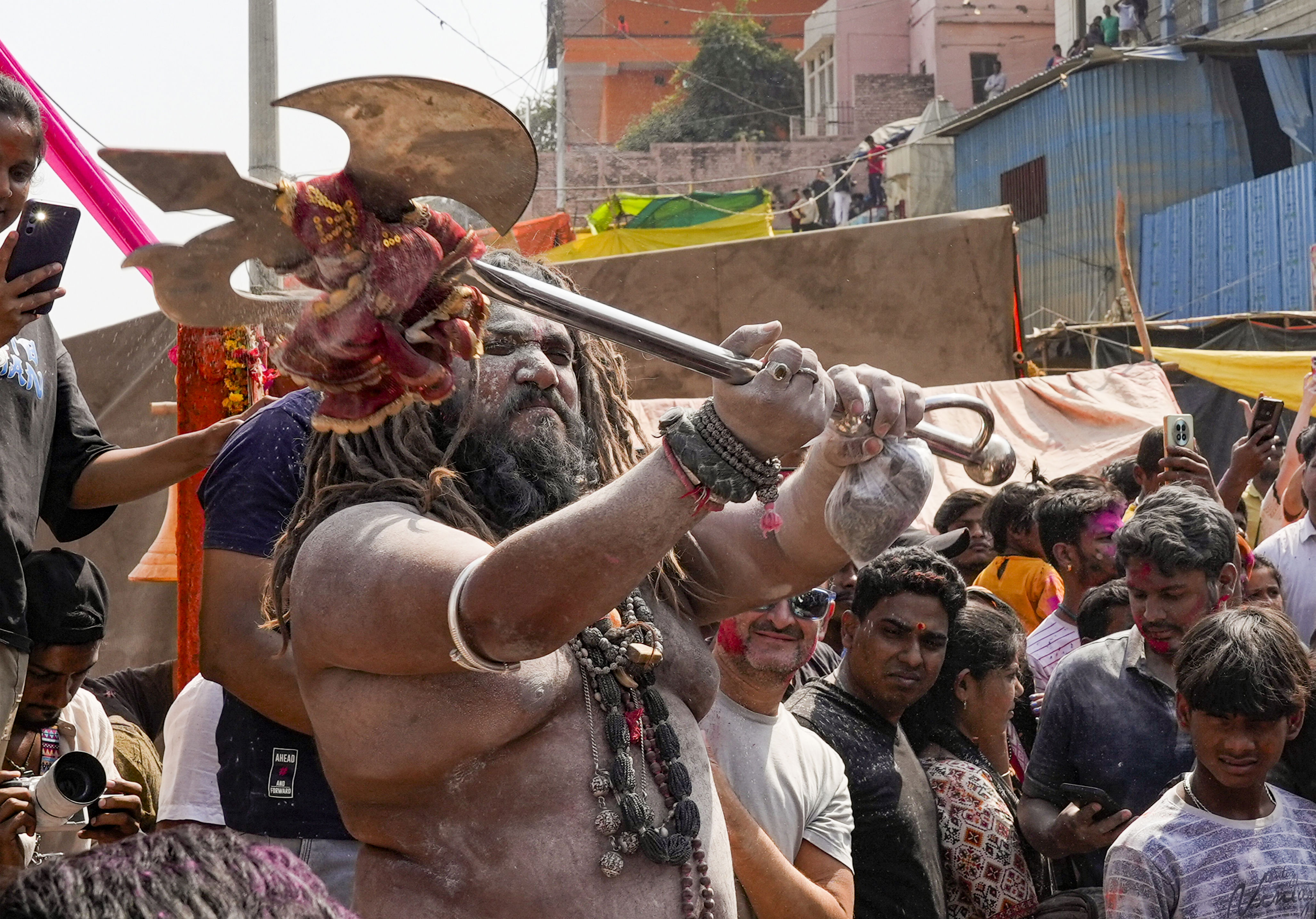 Holi celebrations begin in Braj, Kashi with Rangbhari Ekadashi; grand procession held in Sambhal