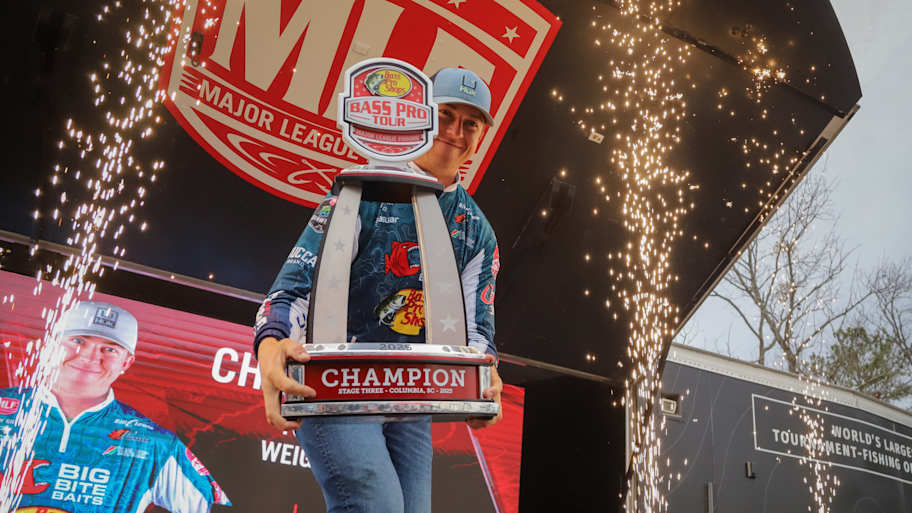 Drew Gill Wins Stage Three of the Bass Pro Tour at Lake Murray