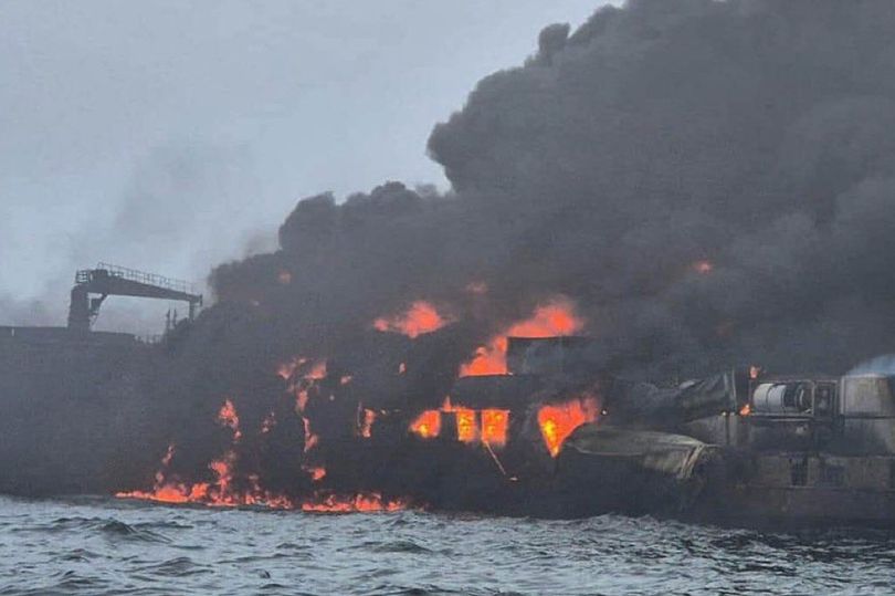 Crew member of Solong cargo ship still missing after oil tanker crash