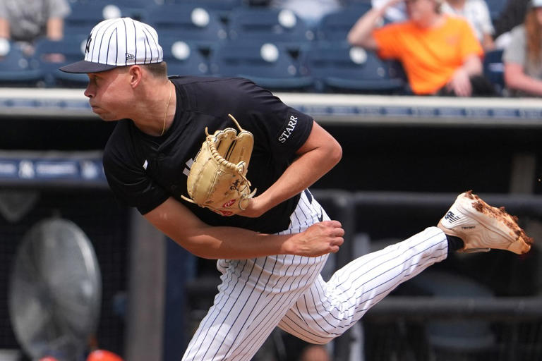 Yankees’ Will Warren in thick of race to replace Gerrit Cole after ...