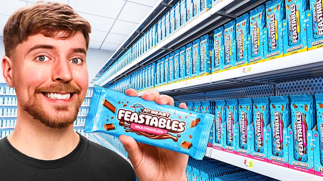 MrBeast draait zwaar verlies met YouTube én maakt dikke winst met chocolade