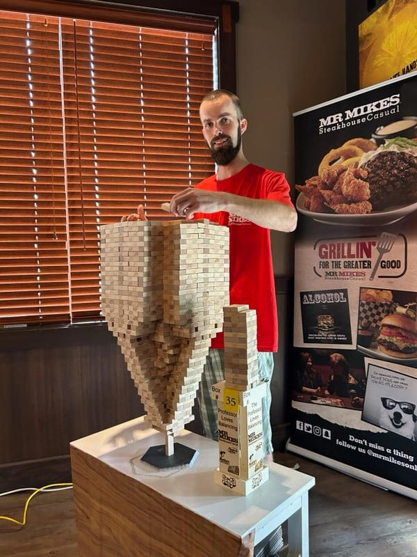 This Dresden, Ont., resident's Jenga world record is all it's stacked ...
