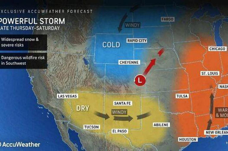 Severe weather to batter US as millions brace for first blood moon ...