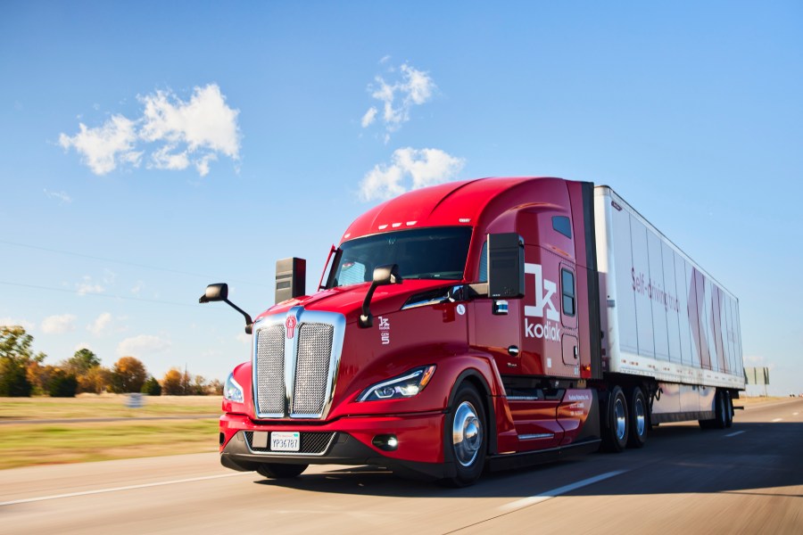 Self-driving sand-hauler trucks roll into Texas: A look at the new AI fleet