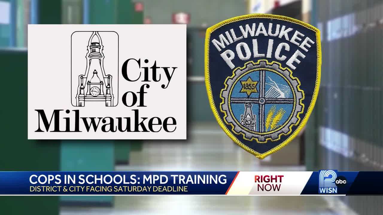 Milwaukee police officers begin school resource officer training