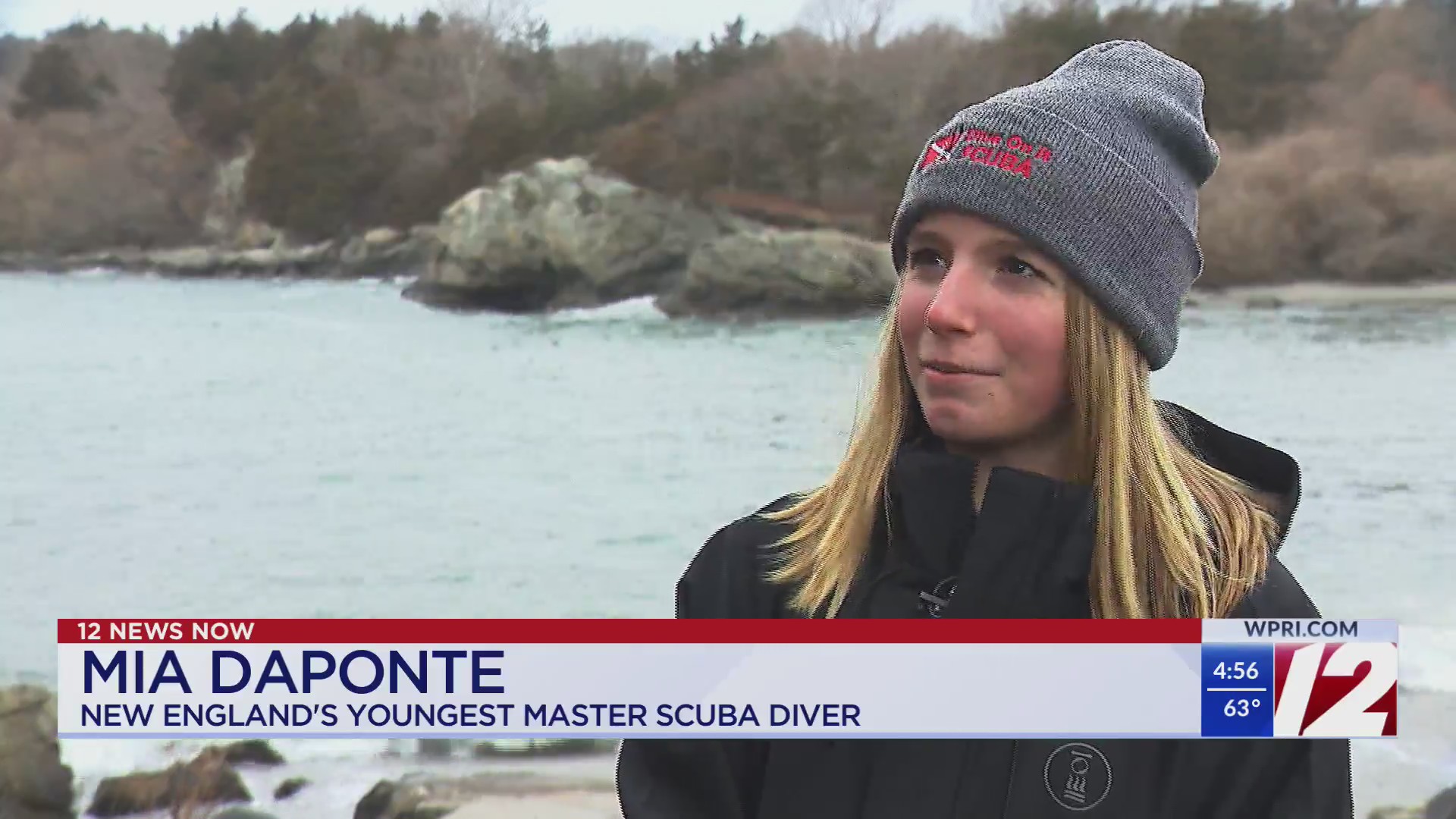 12-year-old is New England's youngest master scuba diver