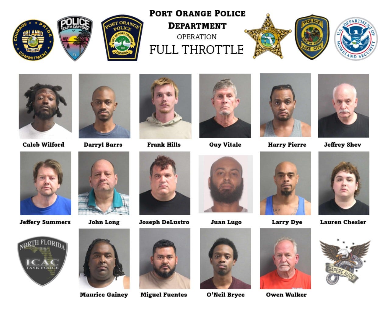 Teacher among 16 people arrested in internet sex sting targeting ...