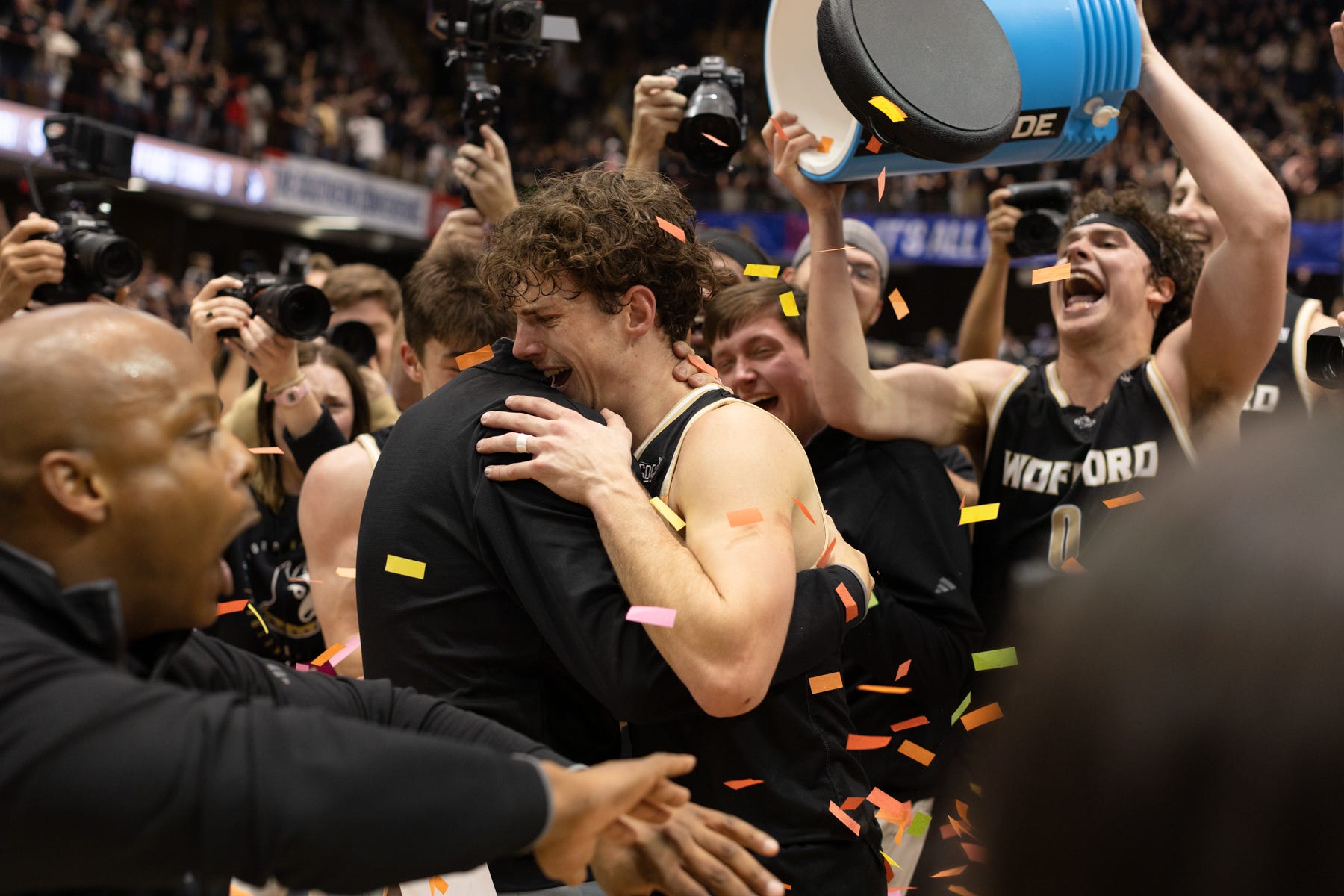 Wofford men's basketball wins SoCon tournament, advances to March ...