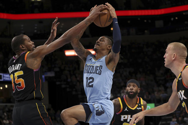 Ja Morant scores 29 and Grizzlies climb out of early hole to beat Suns ... Ja Morant scores 29 and Grizzlies climb out of early hole to beat Suns ...