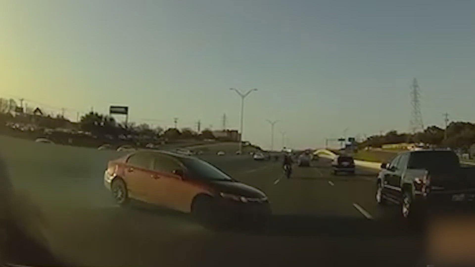Dashcam video captures group of speeding bikers cause driver to lose ... Dashcam video captures group of speeding bikers cause driver to lose ...